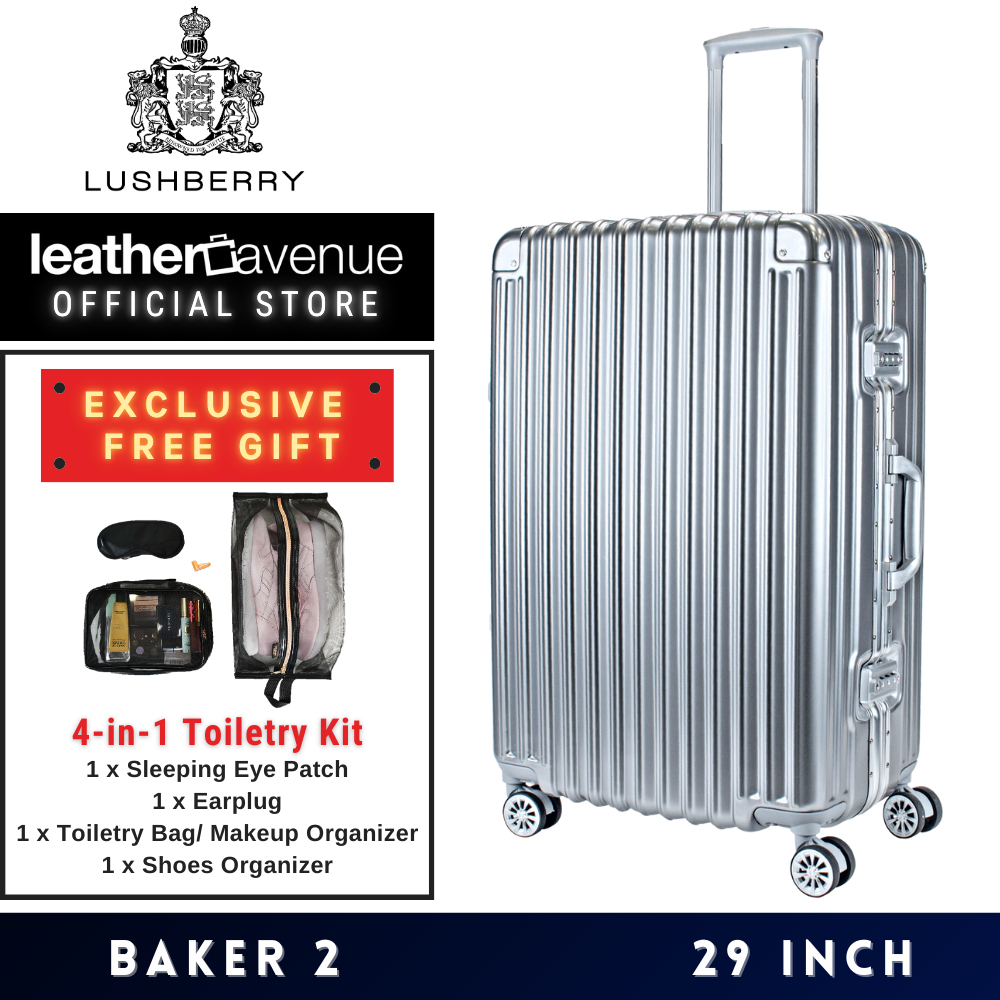 Lushberry BAKER 2 29 INCH Polycarbonate Aluminium Frame Travel Luggage ...