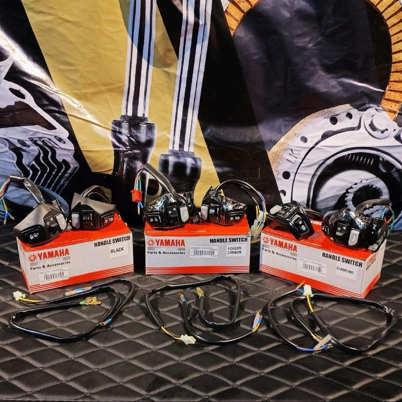 LC135 V1-V7 HANDLE SWITCH SET (DOUBLE SIGNAL & ON/OFF LIGHT & ON/OFF ...