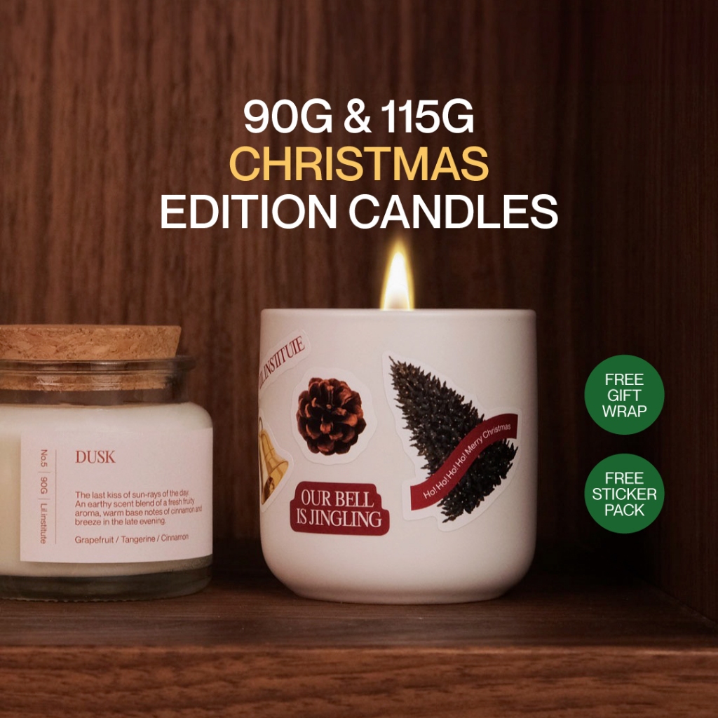 Lilin Institute 90G / 115G Hand Poured Soy Wax Scented Candle by Lilinstitute | Shopee Malaysia