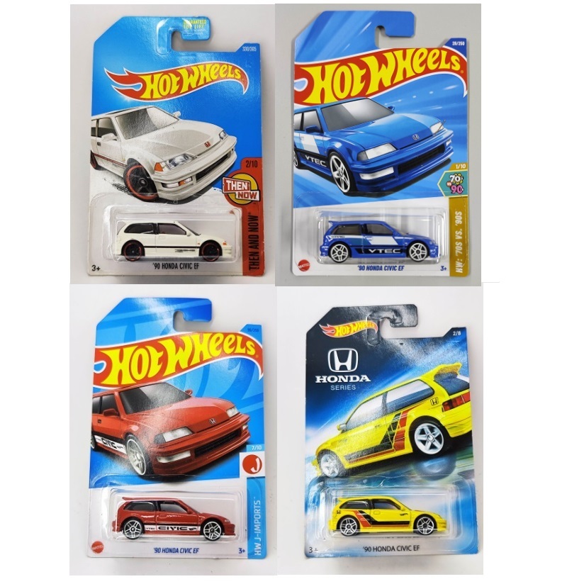 Hot Wheels 1990 Honda Civic EF | Shopee Malaysia