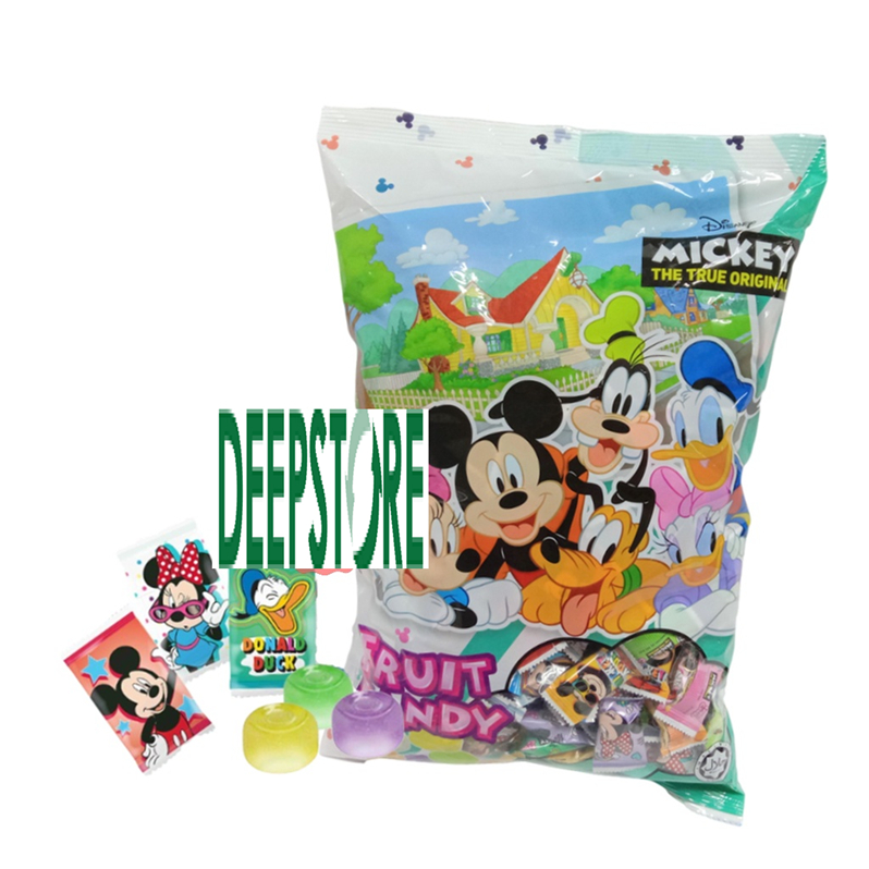 Mickey Mouse Fruit Candy (350pcs/910g) Gula gula Mickey Mouse Halal ...