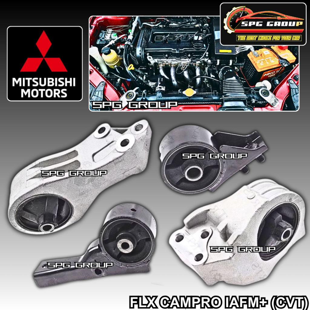 GENUINE MMC MITSUBISHI PROTON FLX 1.3 1.6 CAMPRO IAFM+ ENGINE MOUNTING (CVT) | Shopee Malaysia