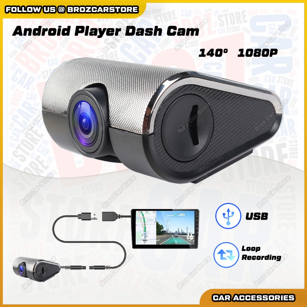 Android Car DVR U1 PRO Starlight Night Vision USB Car DVR for All Type ...