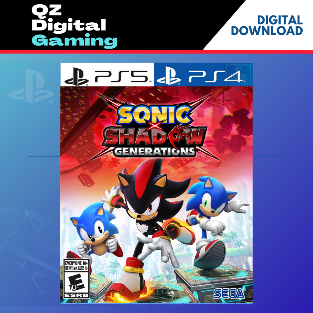 PS4 / PS5 SONIC X SHADOW GENERATION Full Game Digital Download | Shopee ...