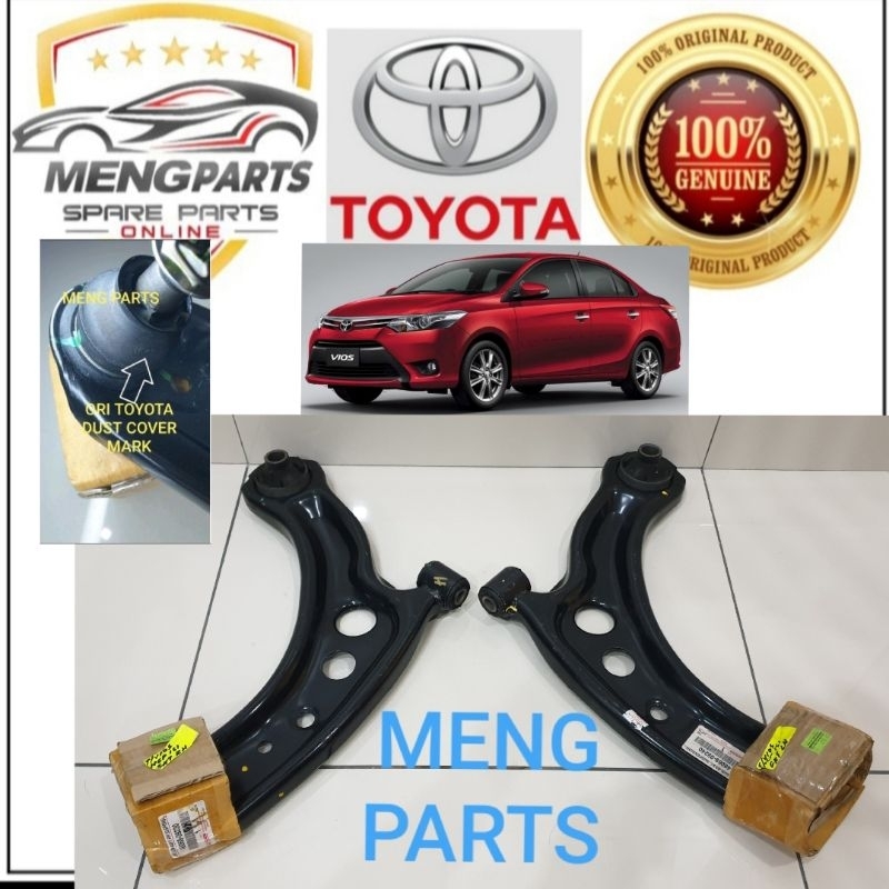 ORIGINAL TOYOTA VIOS NCP150 NSP151 2013Y-2021Y FRONT LOWER ARM WITH ...