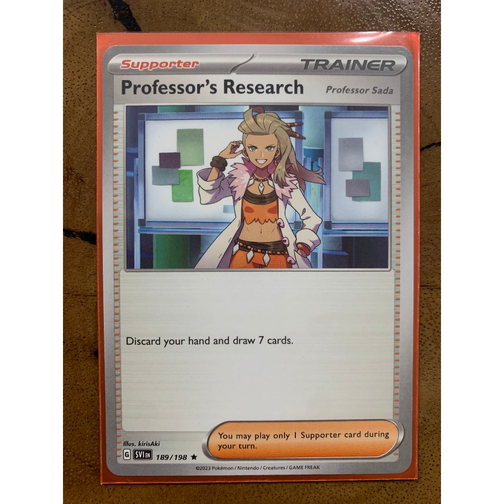 Professor's Research 189/198 Pokemon TCG | Shopee Malaysia