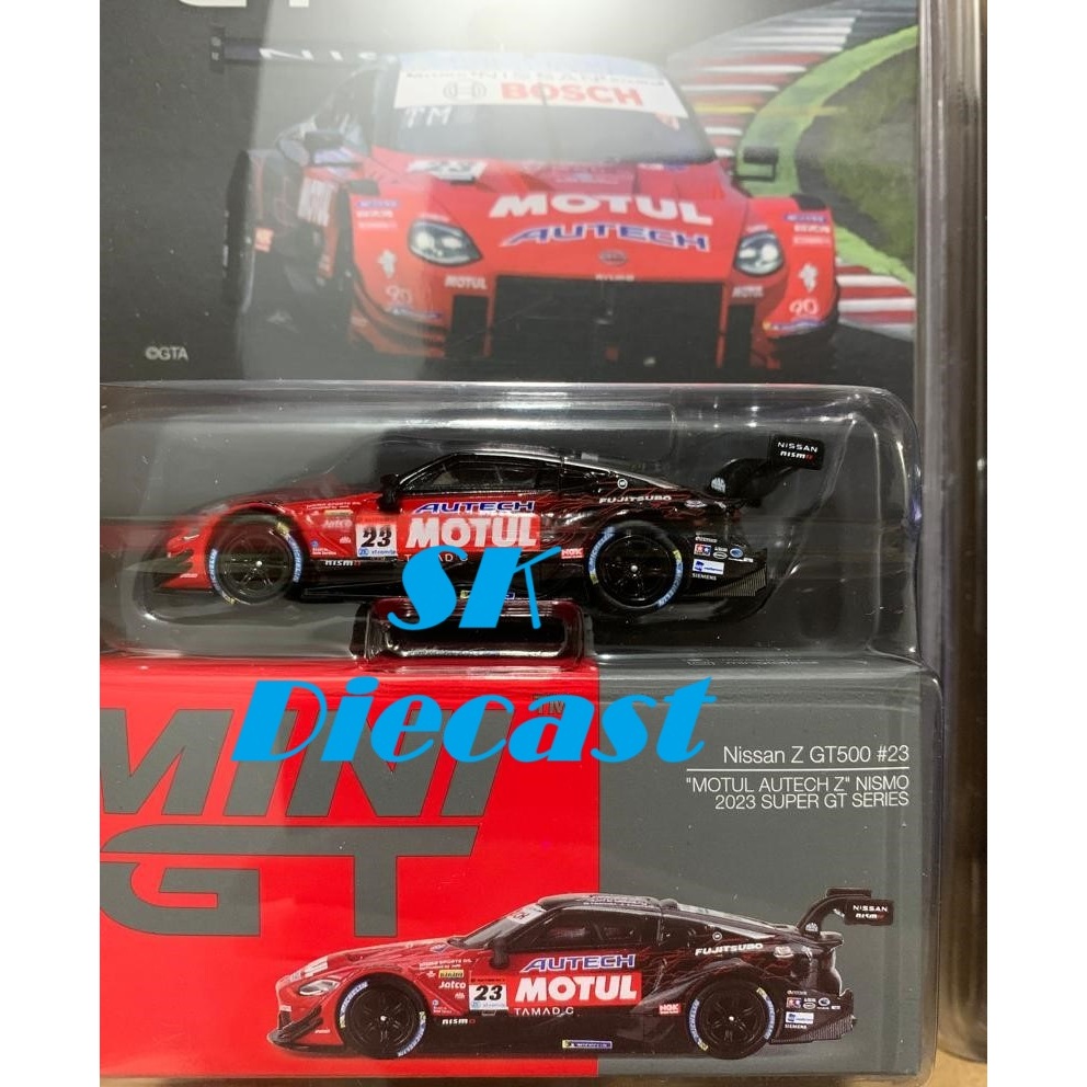 MINI GT 1/64 Nissan Z GT500 #23 "MOTUL AUTECH Z" NISMO 2023 SUPER GT ...