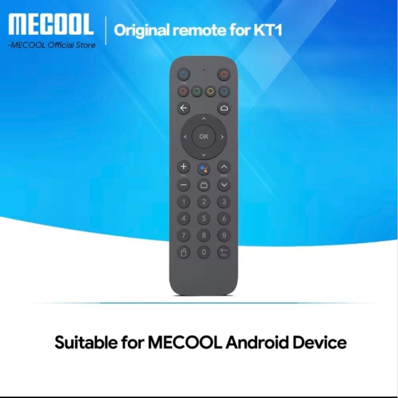 (Original) Mecool KM7 SE dan KT1 remote control Bluetooth numeric ...