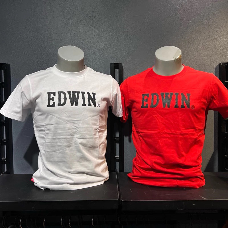 🔥New Arrivals🔥 EDWIN® Men’s Signature Logo 3D Emboss T-Shirt ( 7480 ...