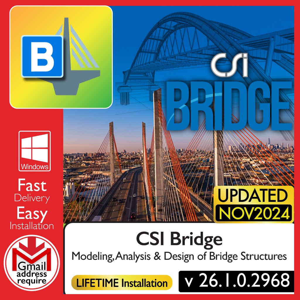 CSI Bridge 26.1.0 - Modeling, Analysis & Design of Bridge Structures ...