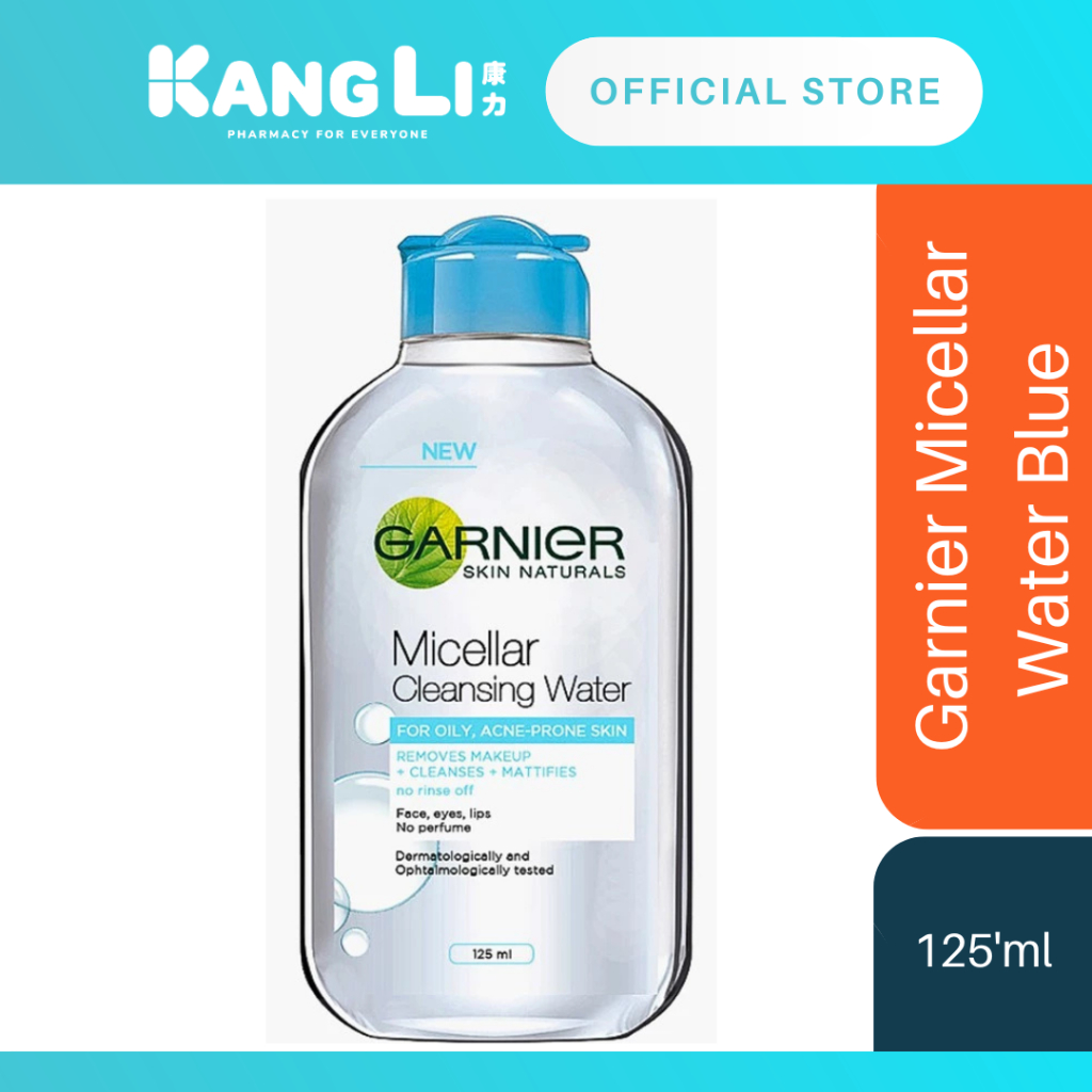 GARNIER Micellar Water BLUE 125ml | Shopee Malaysia