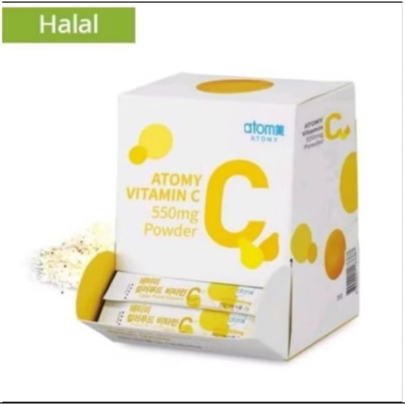 ready stock Atomy vitamin C 550mg (2g×90s). exp date December 2026 ...