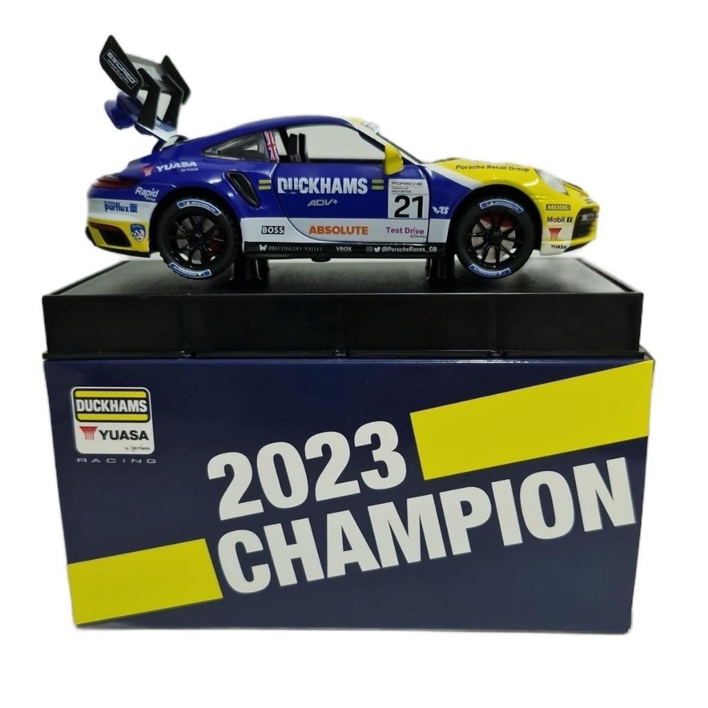 JSO 100% ORIGINAL LIMITED EDITION DUCKHAMS 2023 CHAMPION CAR MODEL ...