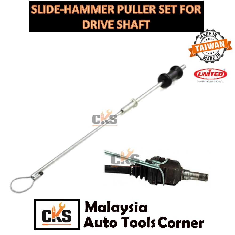 Slide Hammer Puller Set for Drive Shaft Drive Shaft Removal Tool Driver ...