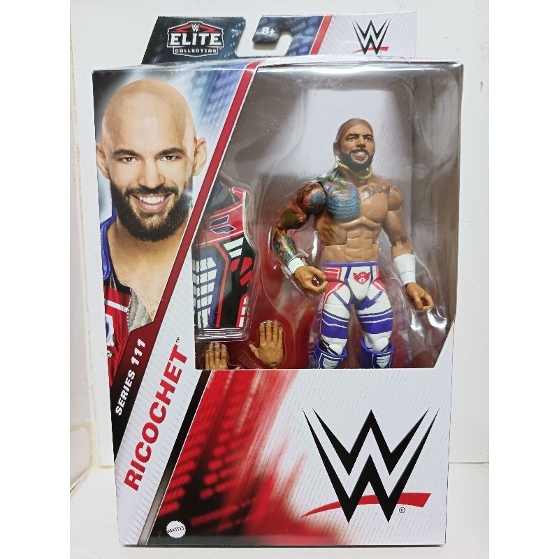 Mattel WWE Elite 111 Ricochet Wrestling Action Figure | Shopee Malaysia