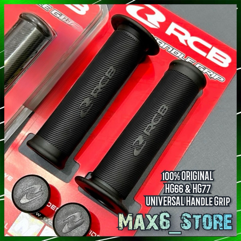 ORIGINAL RCB HANDLE GRIP HG66 / HG77 RUBBER THROTTLE GRIP SARUNG TANGAN ...