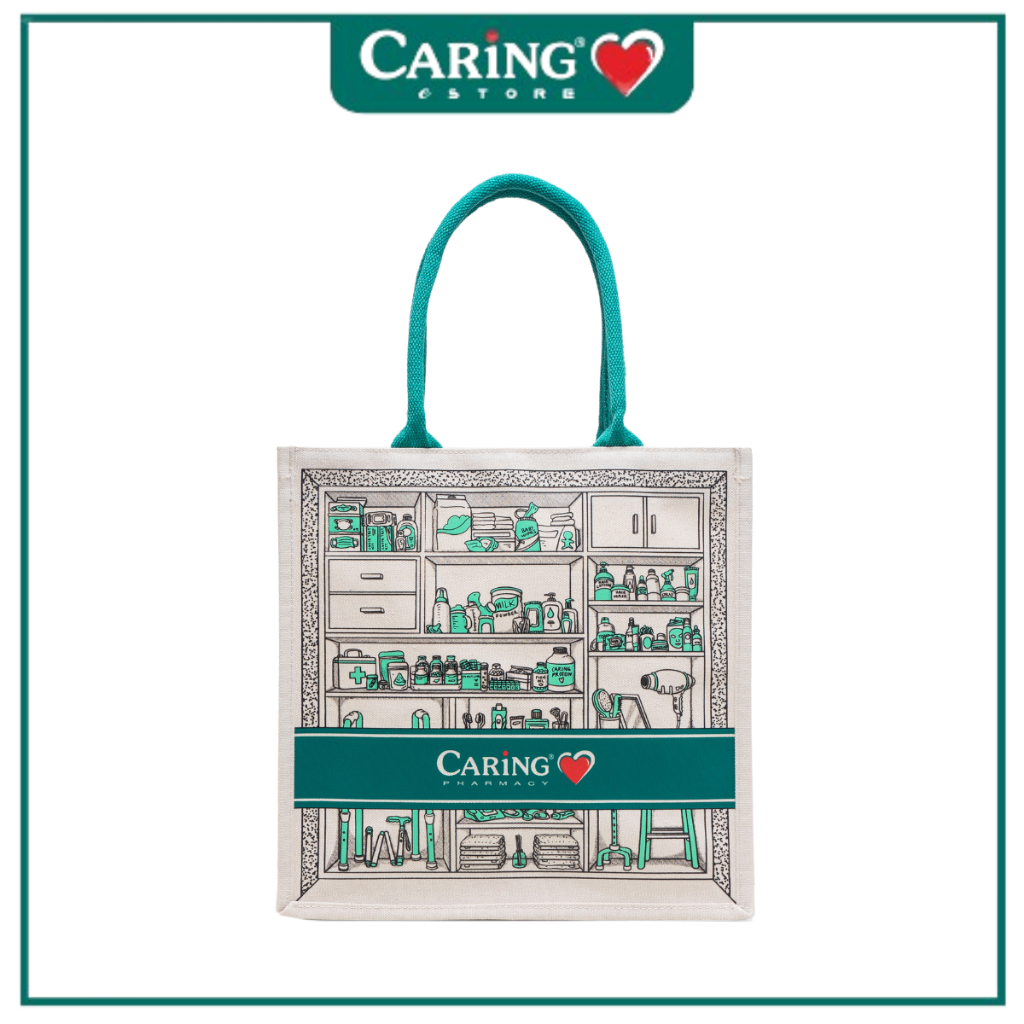 CARING X CHRISTY NG TOTE BAG (GREEN) | Shopee Malaysia