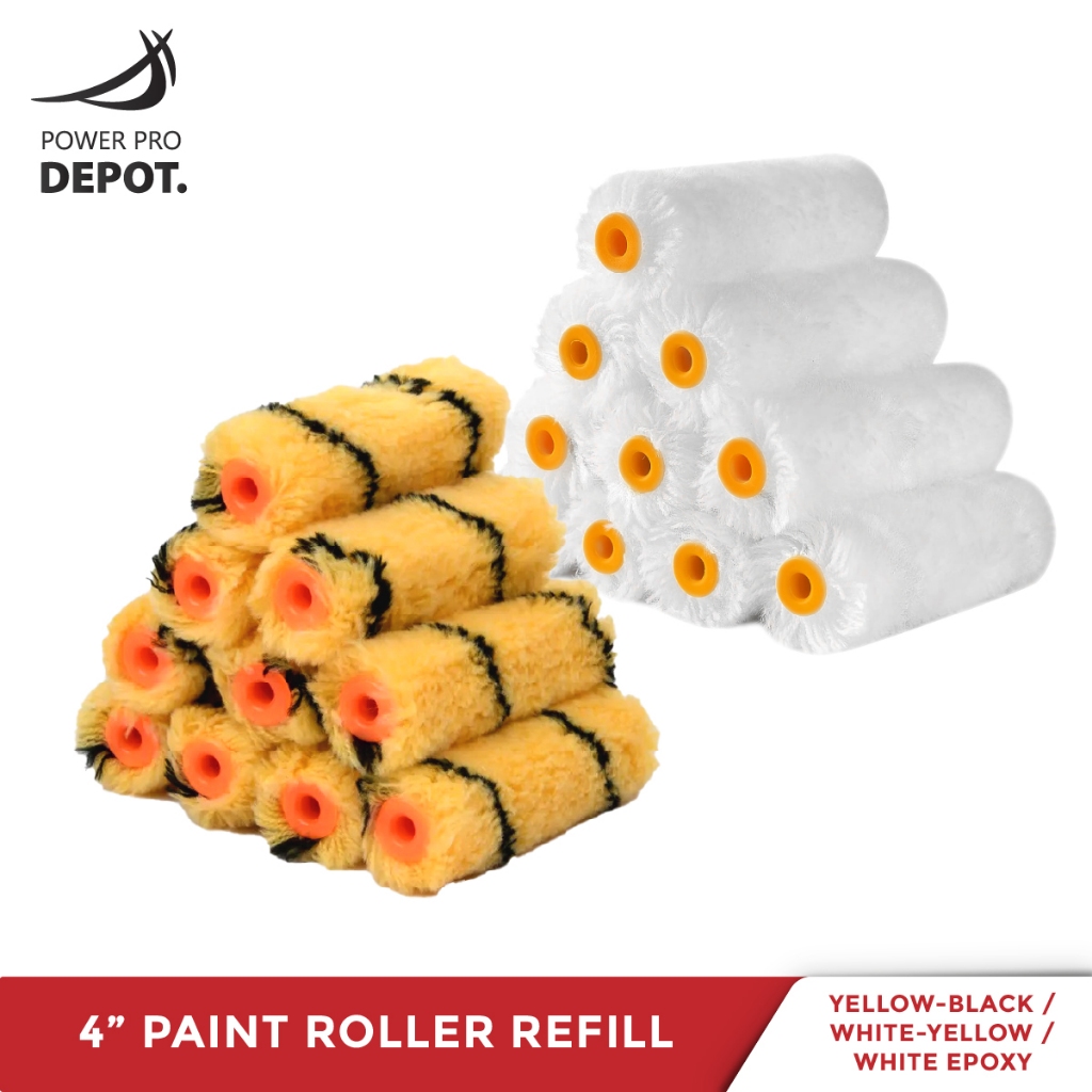 4inch Paint Roller Wall Painting Epoxy Refill Lambwool Roller Tolls ...