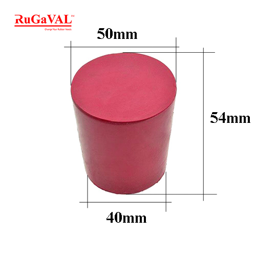Gabus Corks | Round Tube Tank Stopper | Size:51Rubber Bungs | 水池塞 | Red ...