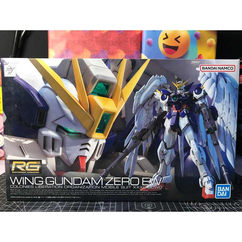 NEW rg wing gundam zero ew mobile suit xxxg-oowo no.17 | Shopee Malaysia