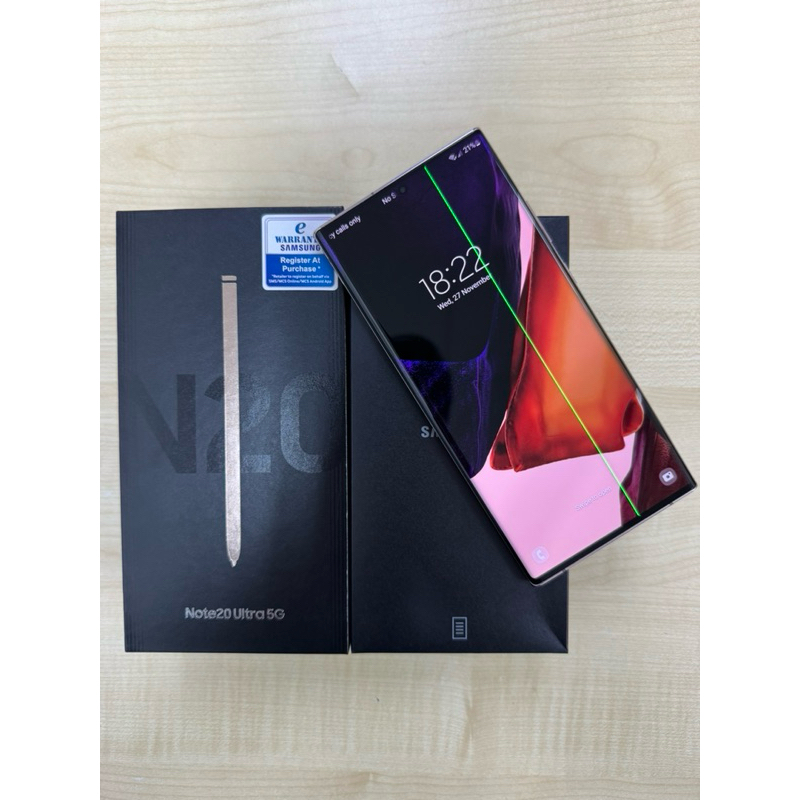 (Heavy Used)Galaxy Note 20 Ultra 12/256GB Green Line | Shopee Malaysia