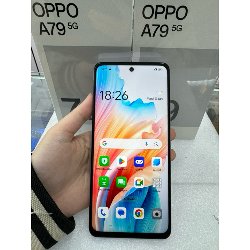 (DEMO UNIT) OPPO A79 5G 8GB RAM + 256GB ROM PURPLE WITH BOX NO ANY ...