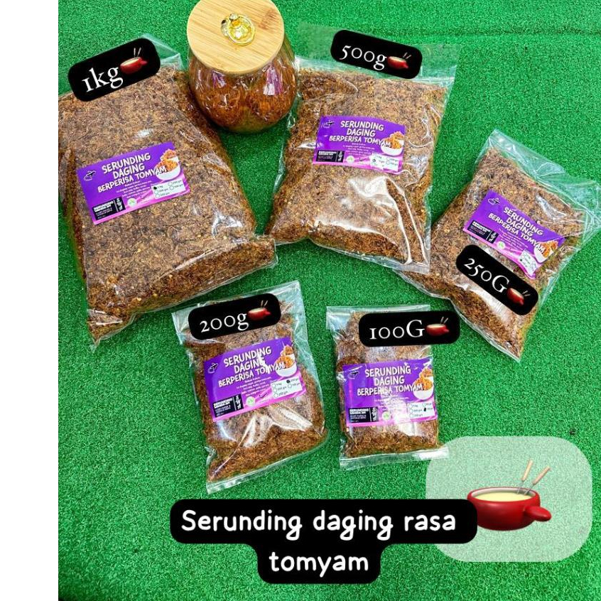 SERUNDING PERISA TOMYAM, SERUNDING IKAN PEDAS,SERUNDING HALIA BARA ...