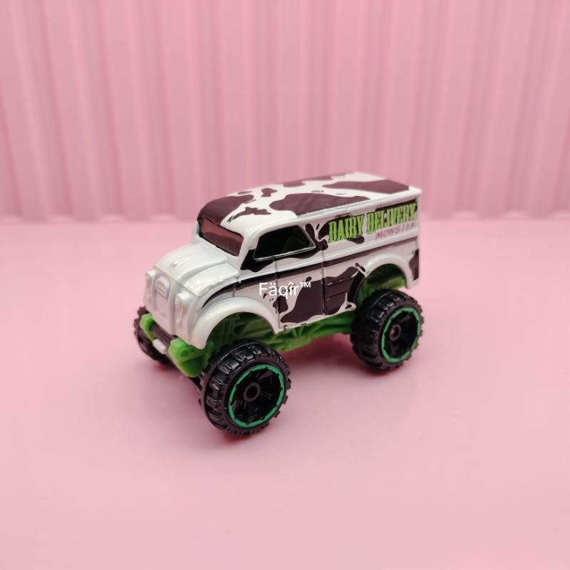 Hot Wheels First Edition Monster Dairy Delivery loose from mainline ...