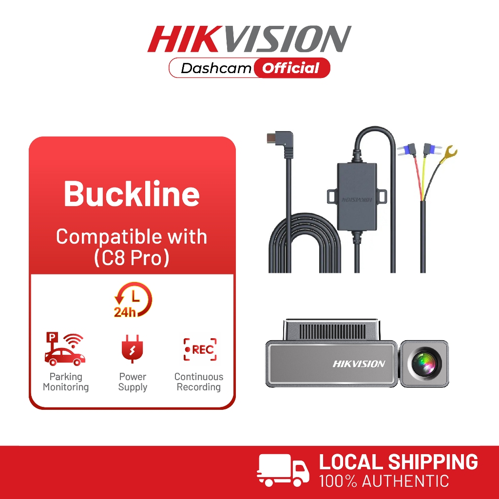 HIKVISION Buck Line For C8 Pro Dashcam 24H Recording Low Power ...