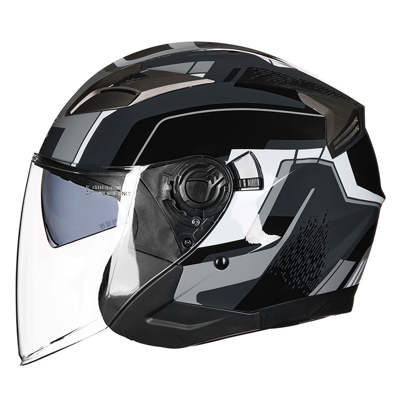 GXT™ Helmet motor Topi keledar motorcycle GXT helmet double visor open ...
