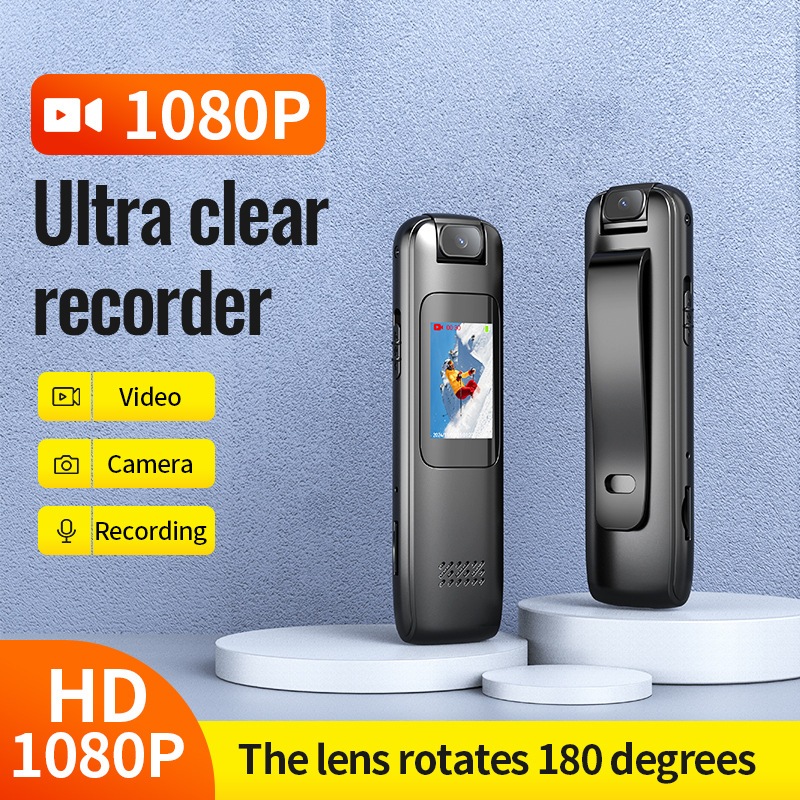 Mini Camera 1080P FHD Video Recorder 2K Micro Body Camcorder Night ...