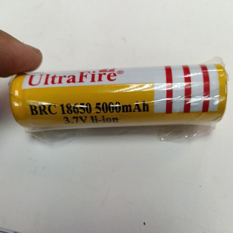 UltraFire BRC 18650 3.7v li-ion 5000mah battery rechargeable | Shopee ...