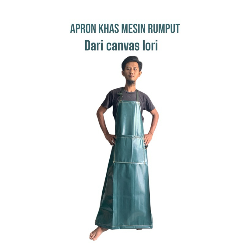 Apron Mesin Rumput Heavy Duty Canvas Lori | Shopee Malaysia