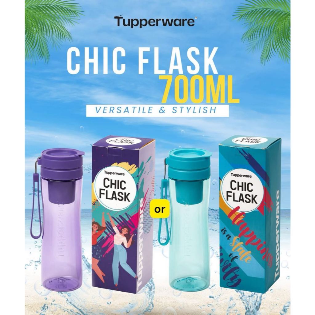 Tupperware Chic Flask (1) 700ml | Shopee Malaysia