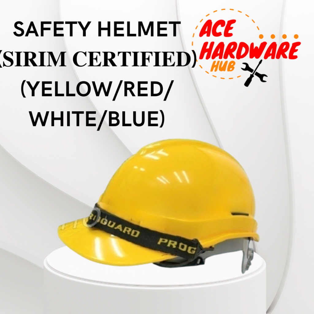 🔥𝐑𝐄𝐀𝐃𝐘 𝐒𝐓𝐎𝐂𝐊🔥SAFETY HELMET (𝐒𝐈𝐑𝐈𝐌 𝐂𝐄𝐑𝐓𝐈𝐅𝐈𝐄𝐃) (YELLOW/RED/WHITE/BLUE)工业帽 ...