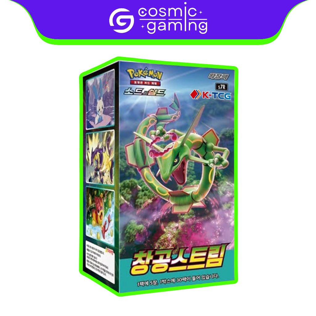 Pokemon TCG Evolving Skies / Blue Sky Stream Booster Pack (S7R) Korean ...