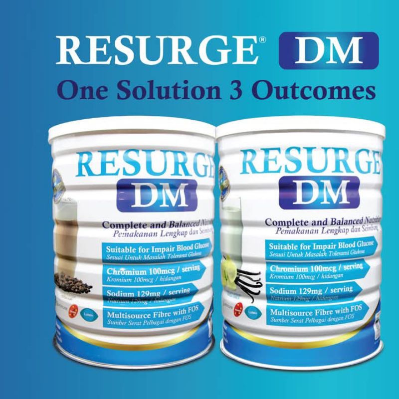 Resurge DM 800g (Suitable for Diabetics Patient as meal Replacement ...
