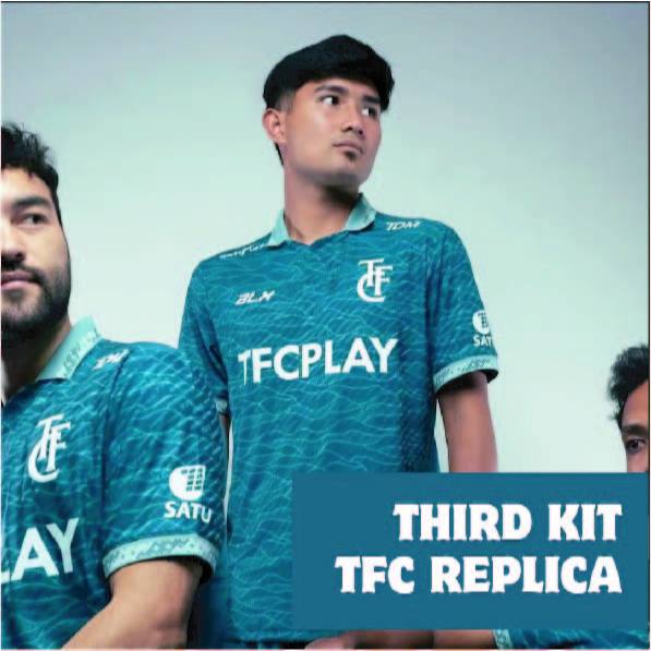 Terengganu, TFC Replica, 24/25, 3rd Kit Jersey, 2024 - Turquoise ...