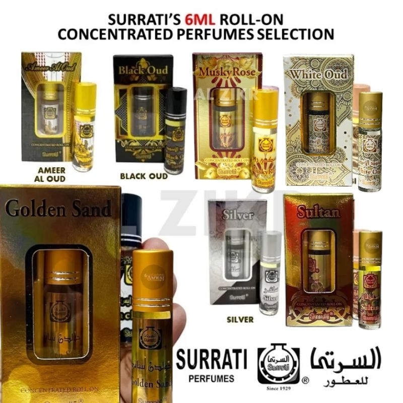 6ml Surrati Roll On Perfume Oil Made In Saudi Arabia Holly Makkah, Top ...