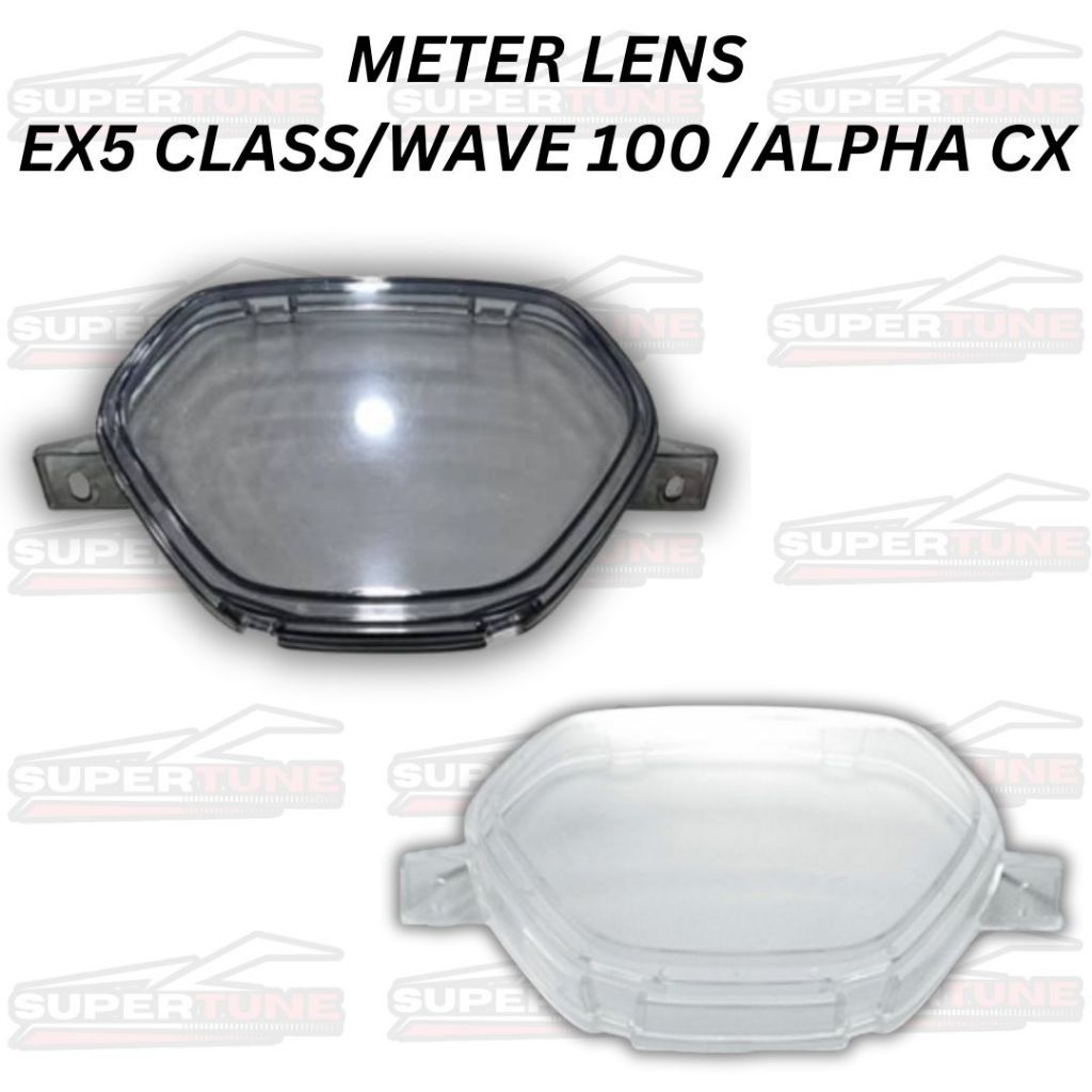 METER LENS HONDA EX-5 CLASS / WAVE 100 / ALPHA CX CERMIN METER EX5 ...