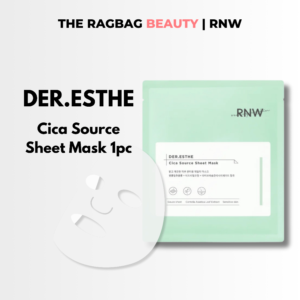 RNW DER.ESTHE Beauty Face Sheet Mask Facial Face Mask Skincare 面膜 ...