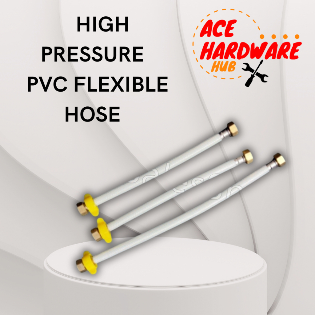 🔥READY STOCK🔥 PVC HIGH PRESSURE REINFORCED FLEXIBLE HOSE CONNECTION ...