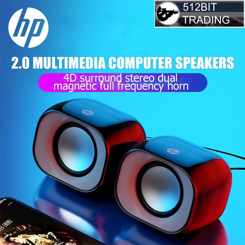 HP Speaker DHS-2111 DHS-2111S Wired-Mini USB Speaker | Shopee Malaysia