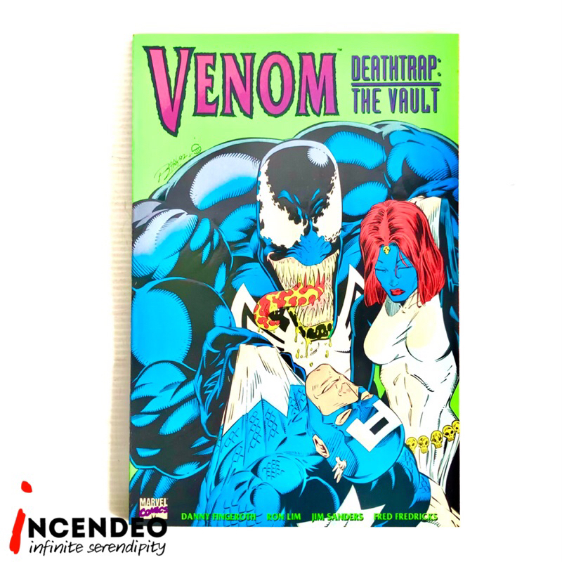 Marvel Venom Deathtrap The Vault Comic Book (1993) | Shopee Malaysia