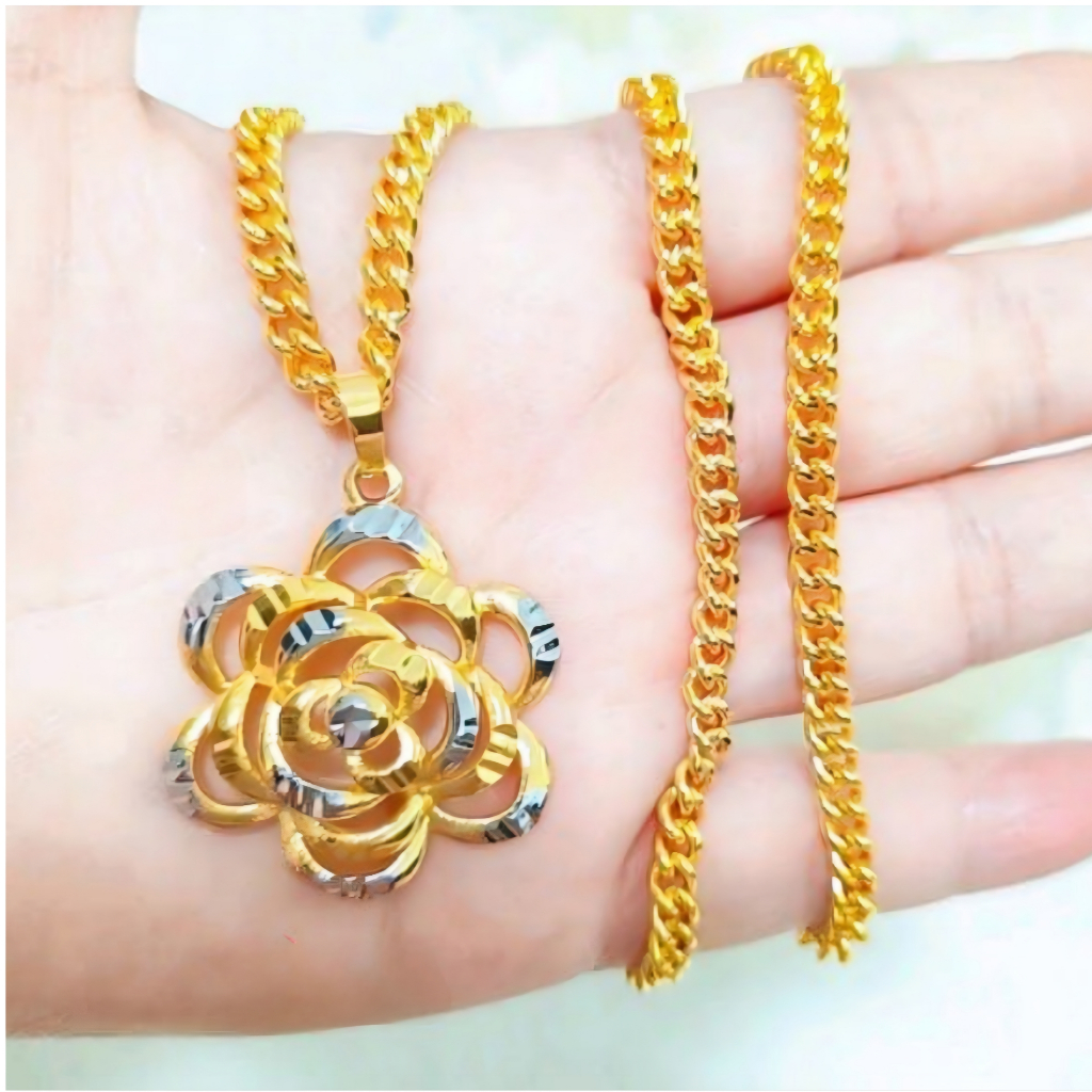 💋 COP 916 PERSIS ORI 💋 EMAS KOREA RANTAI LEHER ( NECKLACE ) 💋 | Shopee Malaysia