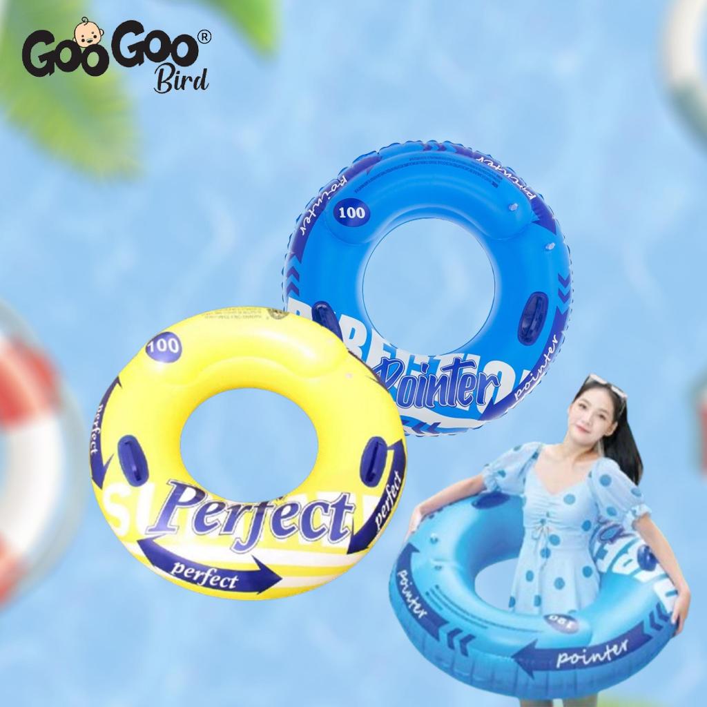 GOOGOO BIRD Double Layer Extra Thickness Swimming Ring For Adult with ...