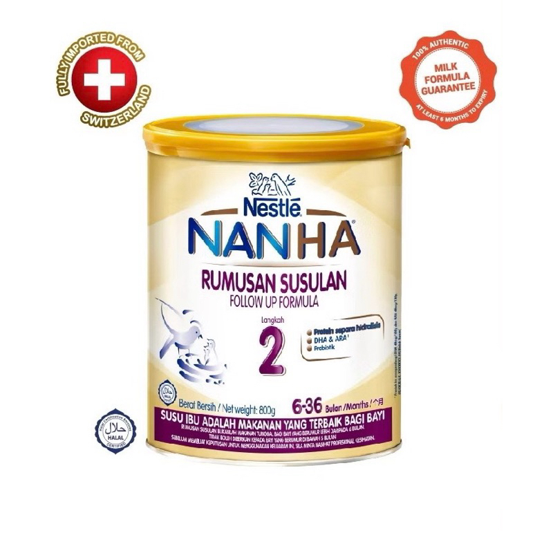 Nestle Nan HA Step 2 (800g) Exp: 07/2025 | Shopee Malaysia