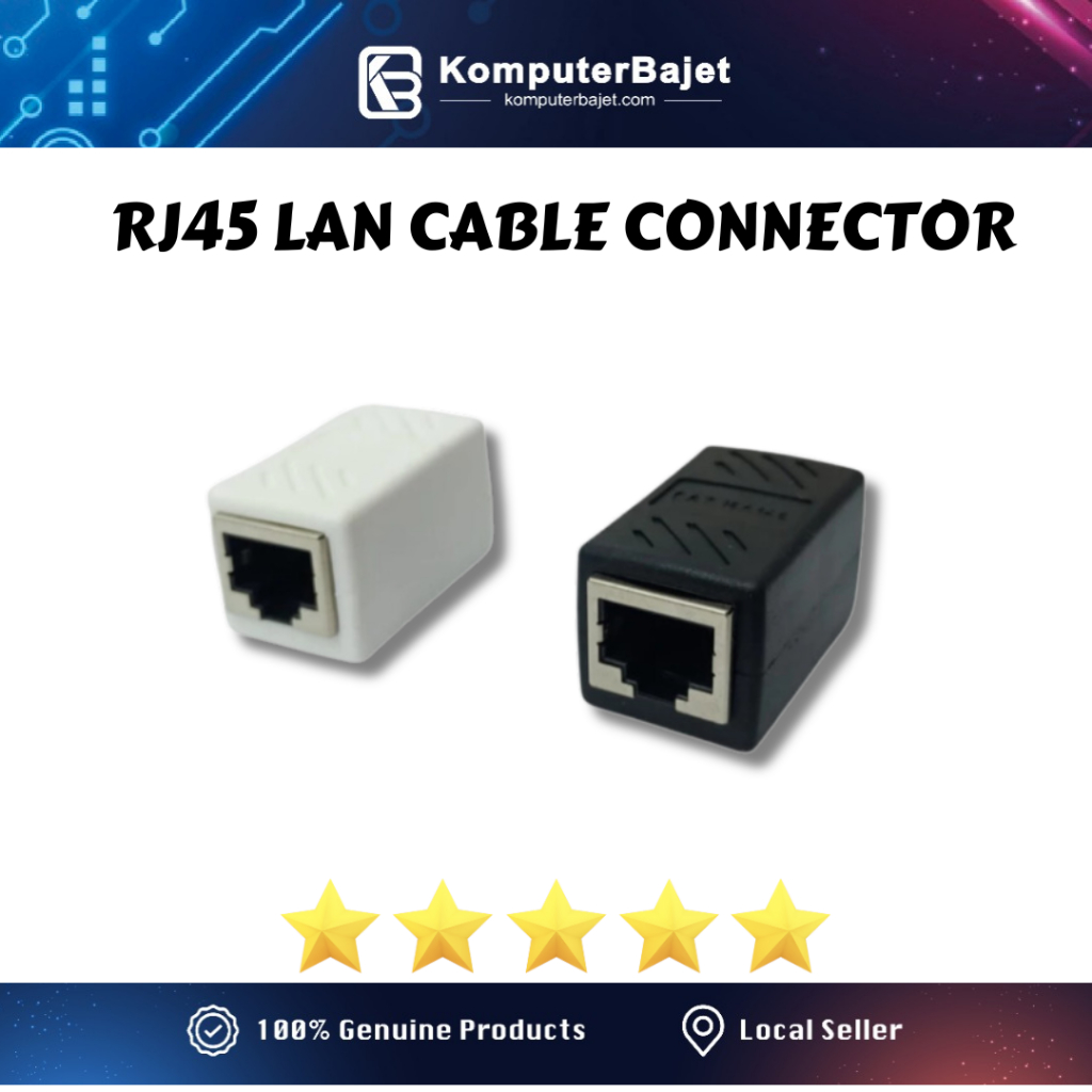 FEMALE RJ45 TO FEMALE RJ45 EXTENDER Network Cable Connector / RJ45 ...