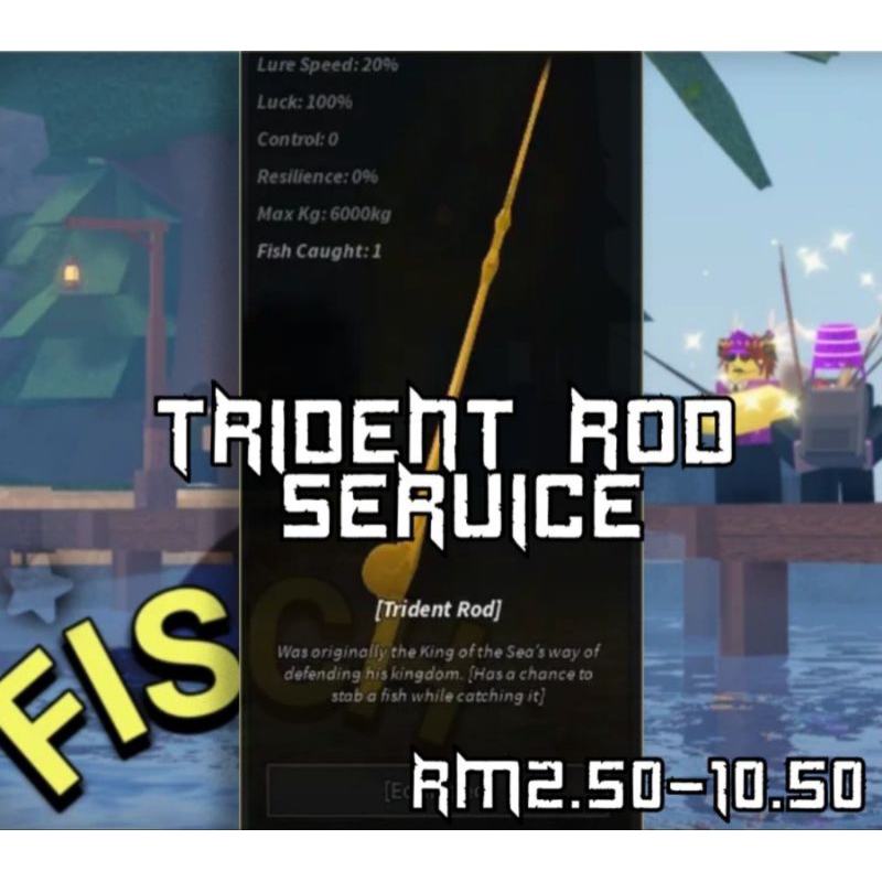 Fisch Trident Rod Service 🔥 | Shopee Malaysia