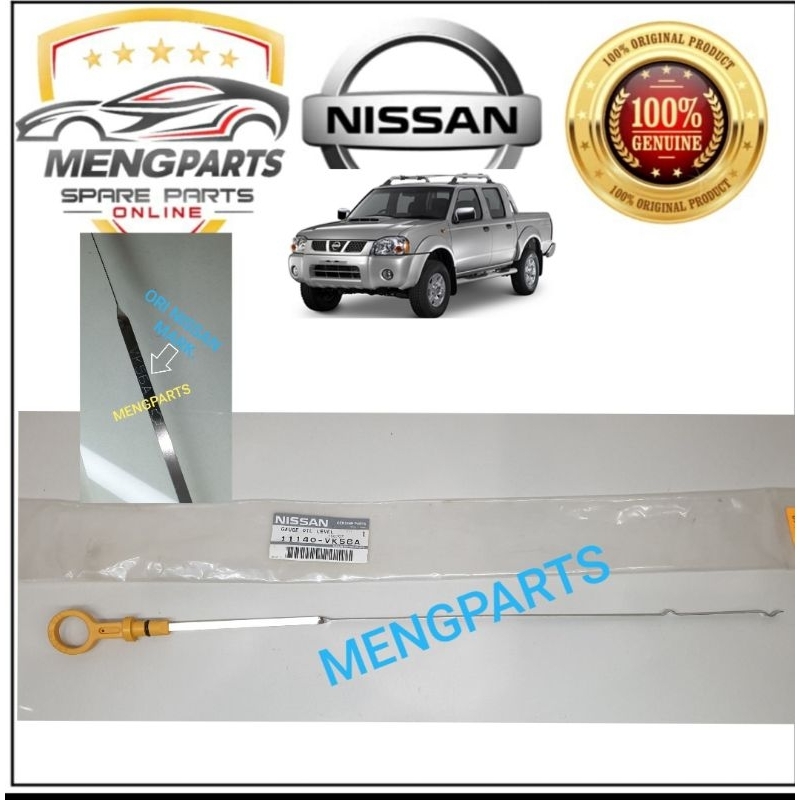ORIGINAL NISSAN FRONTIER D22 OIL STICK OIL LEVER GAUGE DIPSTICK 11140 ...